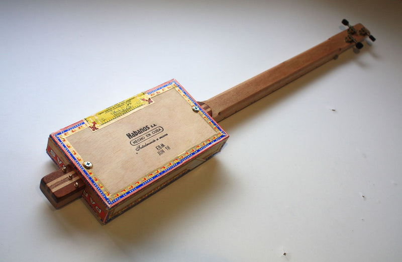 Partagas fretless, shortscale - 3 String Cigar Box Guitar by ...